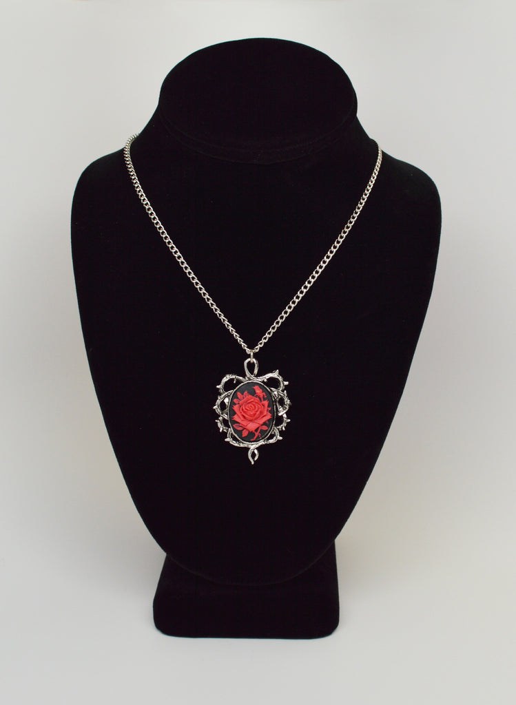 Red Amulet Necklace